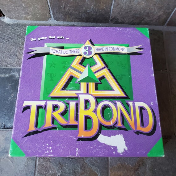 TriBond Game Common Links Party Game Vintage Game Night - Etsy