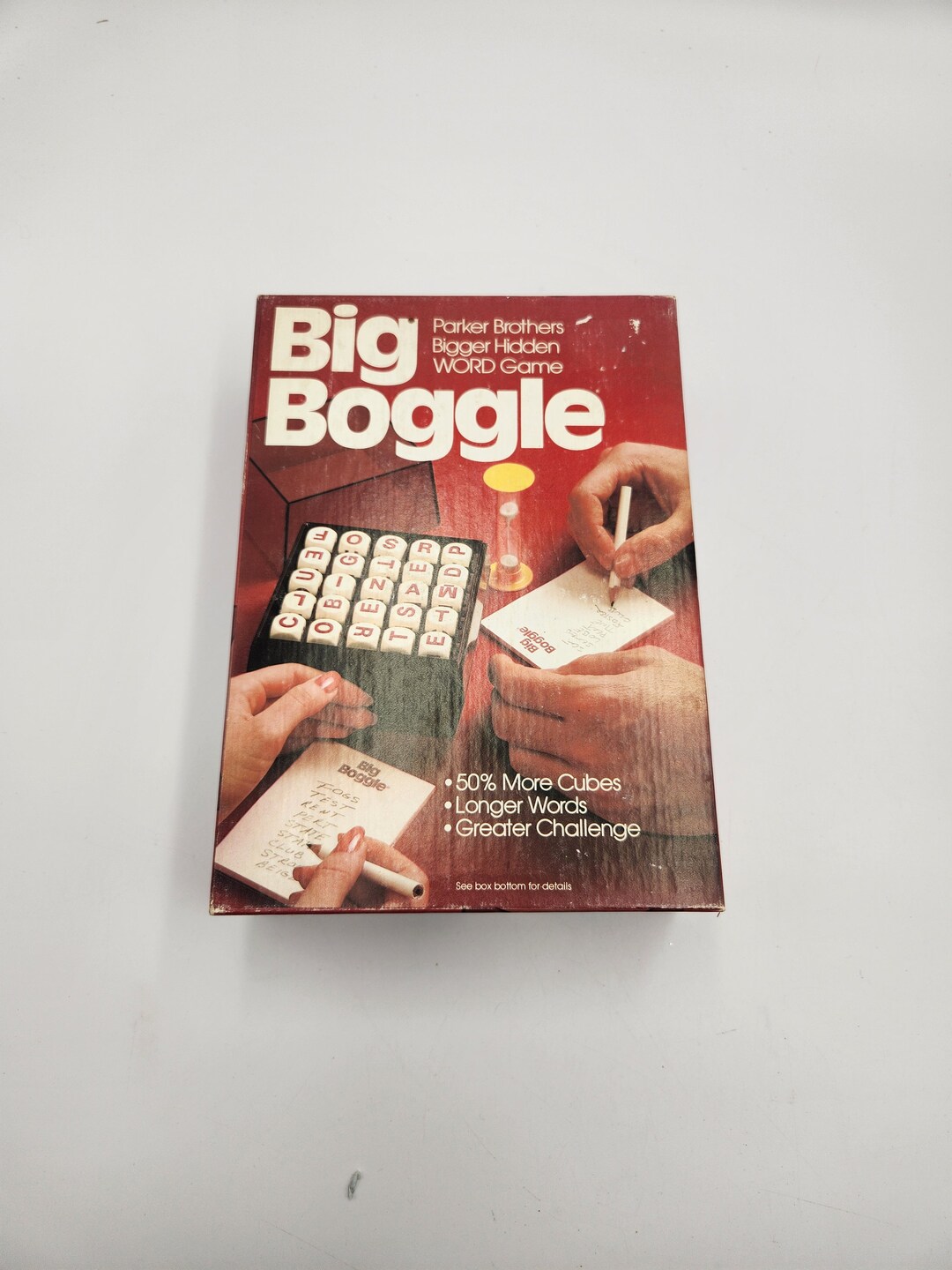 Big Boggle Word Game Vintage Parker Brothers Game Hidden Word Game - Etsy