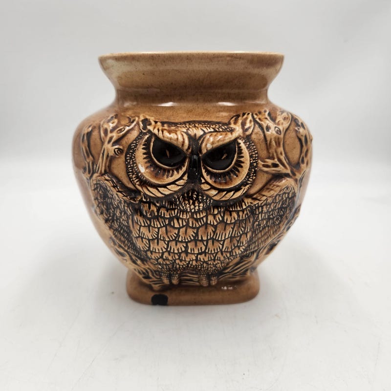 Owl Vase - Etsy