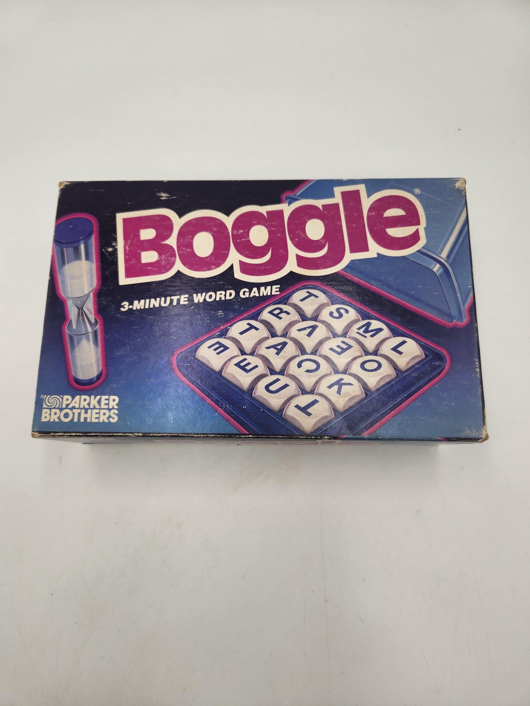 Boggle 3 Minute Word Game Vintage Game Night by Parker Brothers - Etsy
