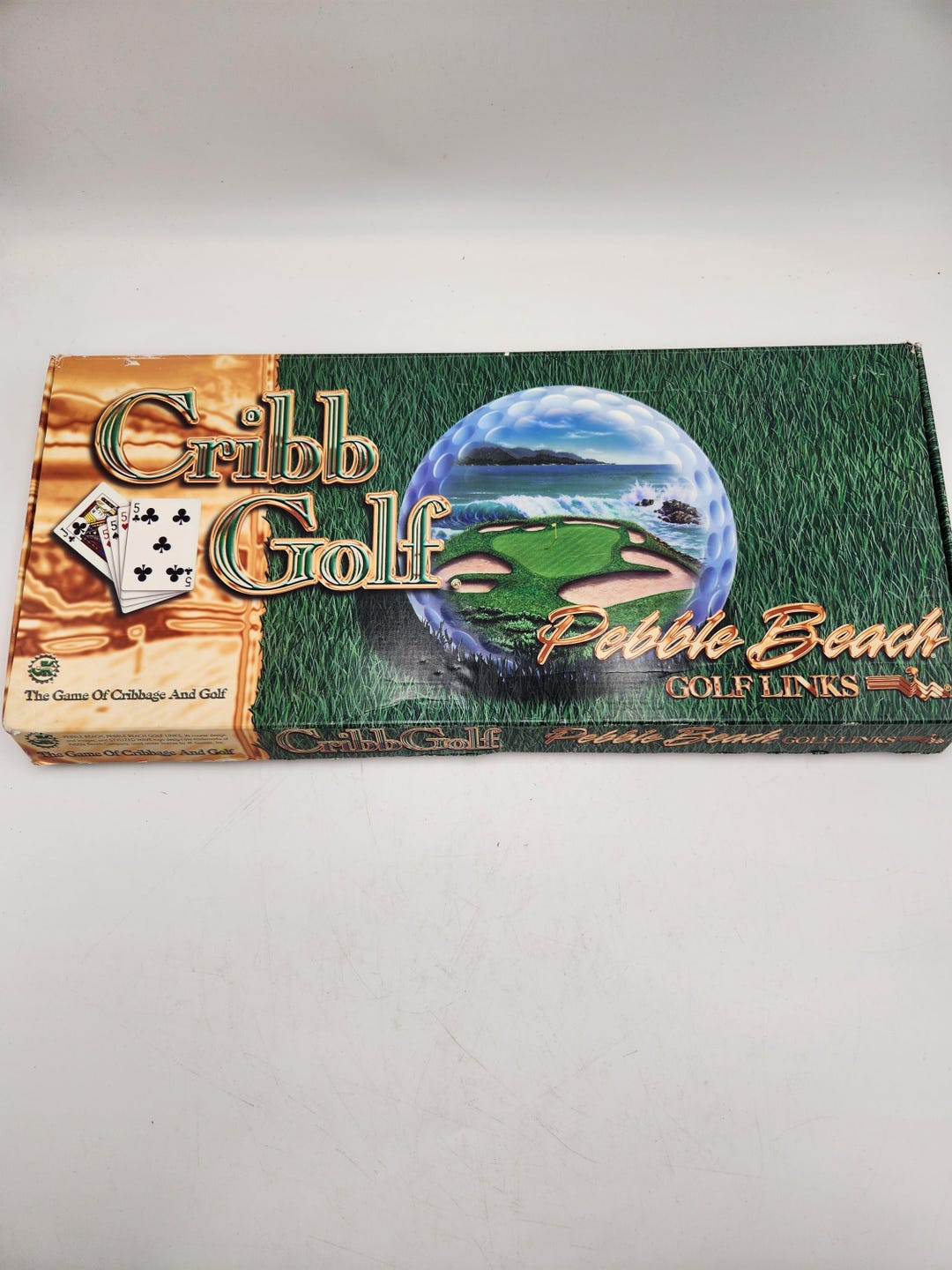 Pebble Beach Cribbgolf Board Game the Game of Cribbage and Golf Vintage ...