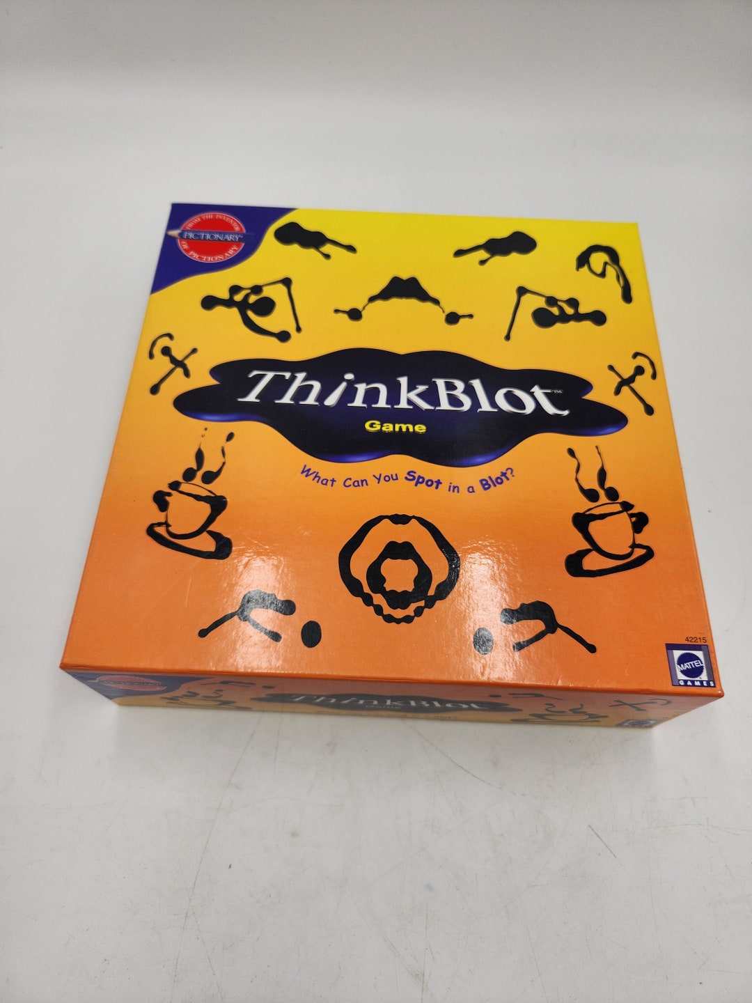 Think Blot Game Vintage Game Night - Etsy