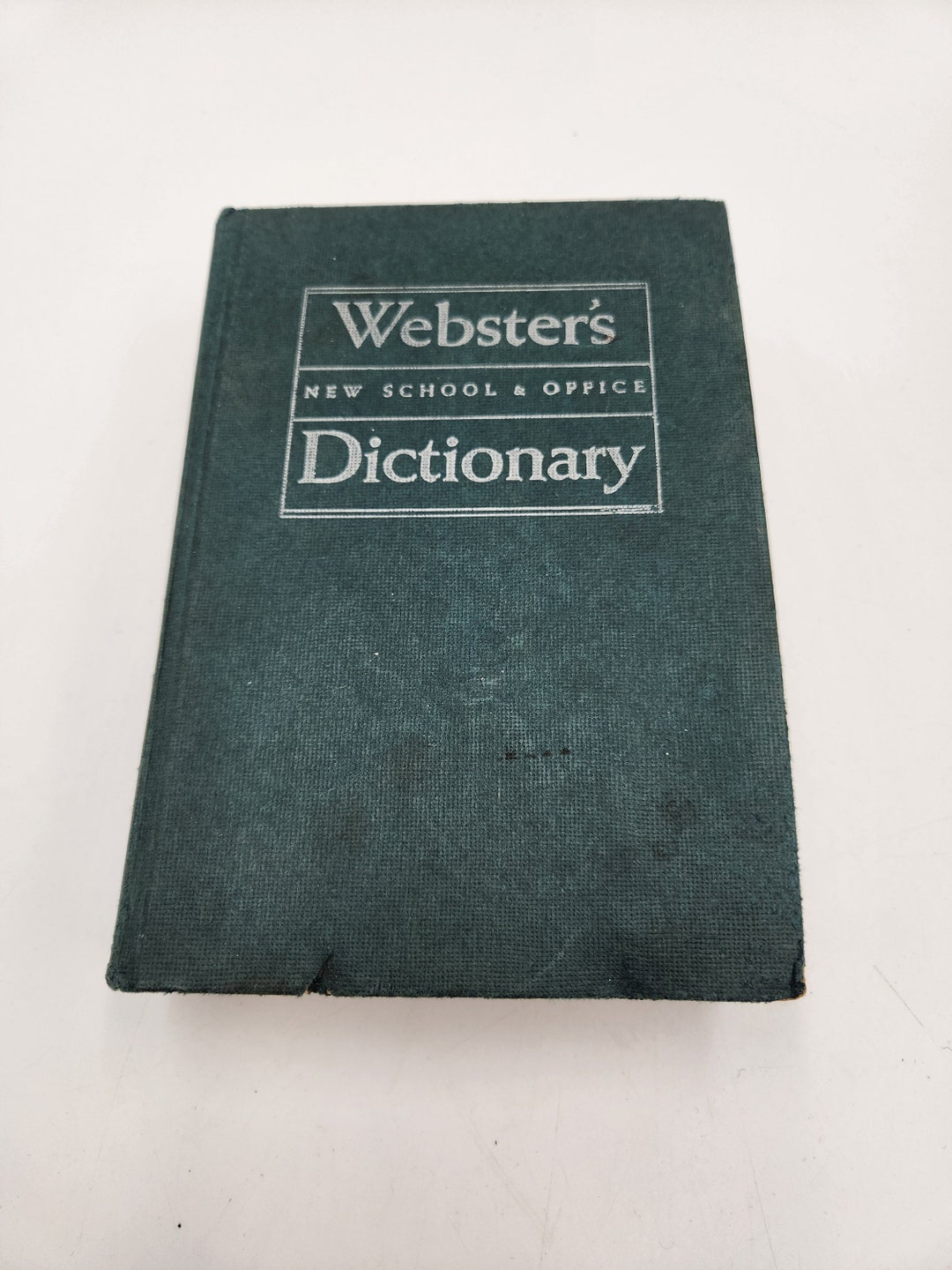 Webster's School and Office Dictionary Vintage 1962 - Etsy