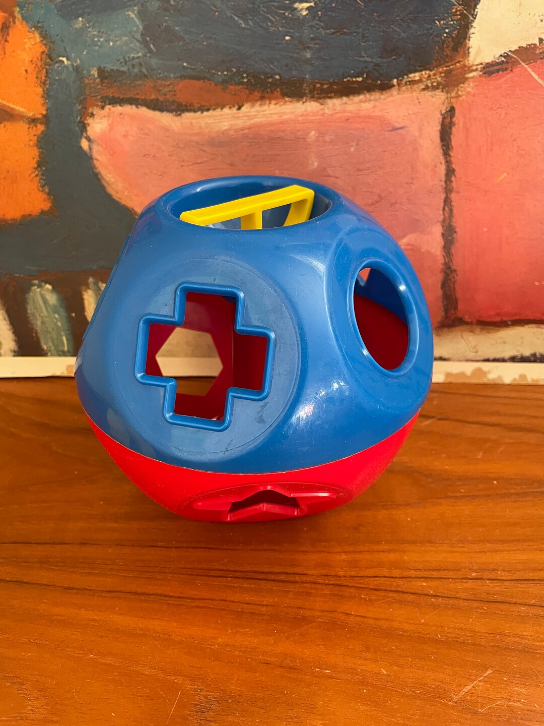 Vintage Tupperware Shape-o-toy/shape Sorter - Etsy