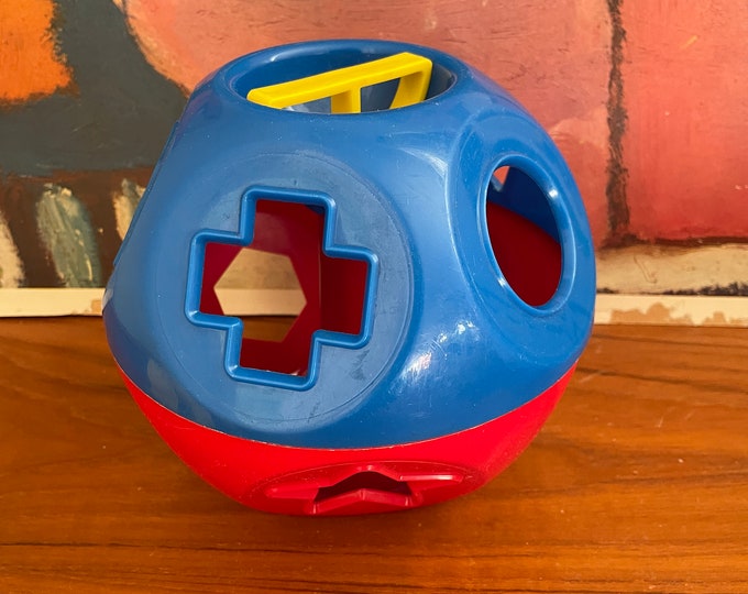 Vintage Tupperware Shape-o-toy/shape Sorter - Etsy