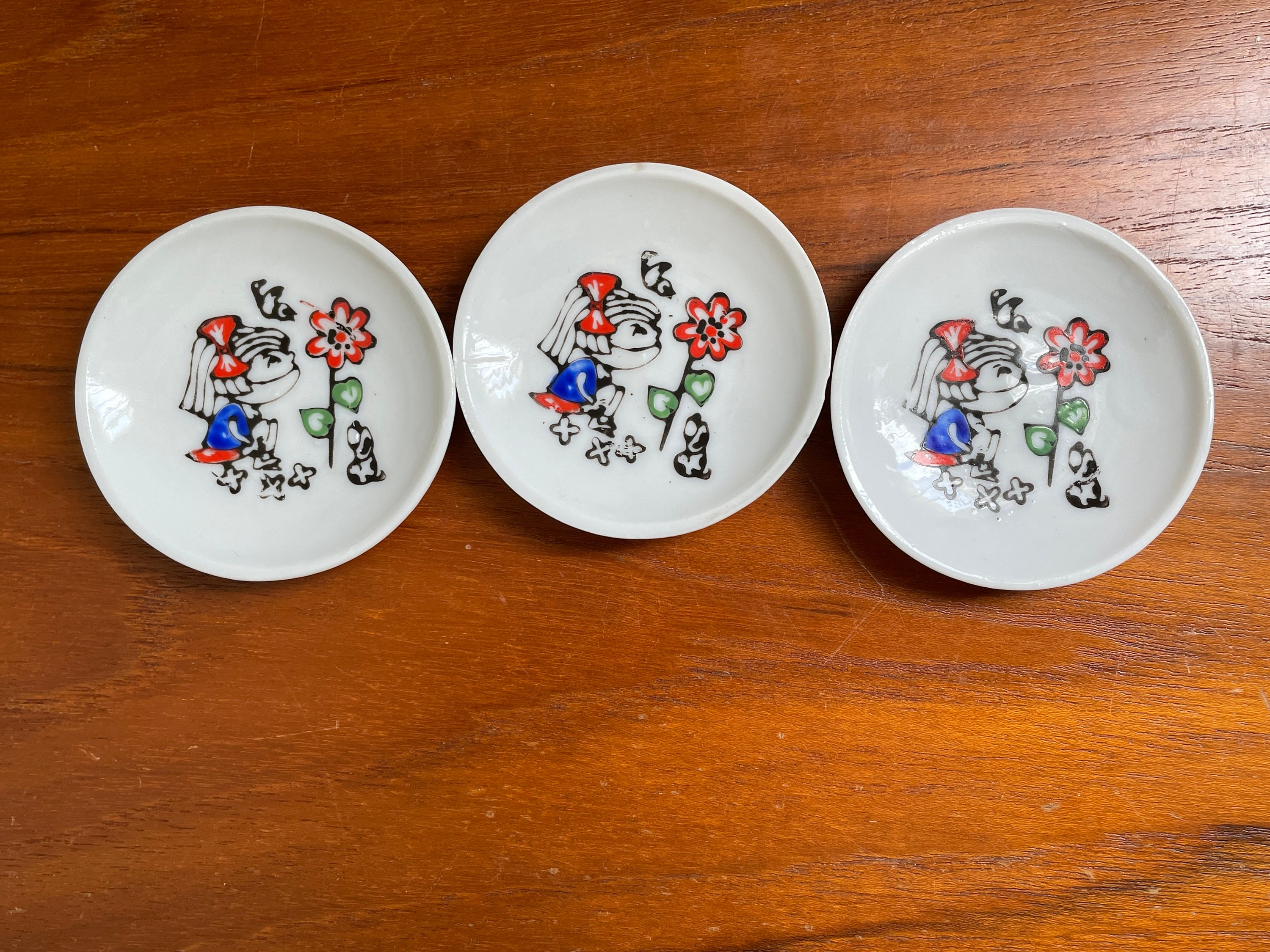 Vintage Japan Ceramic Miniature Tea Set Tea Set - Etsy