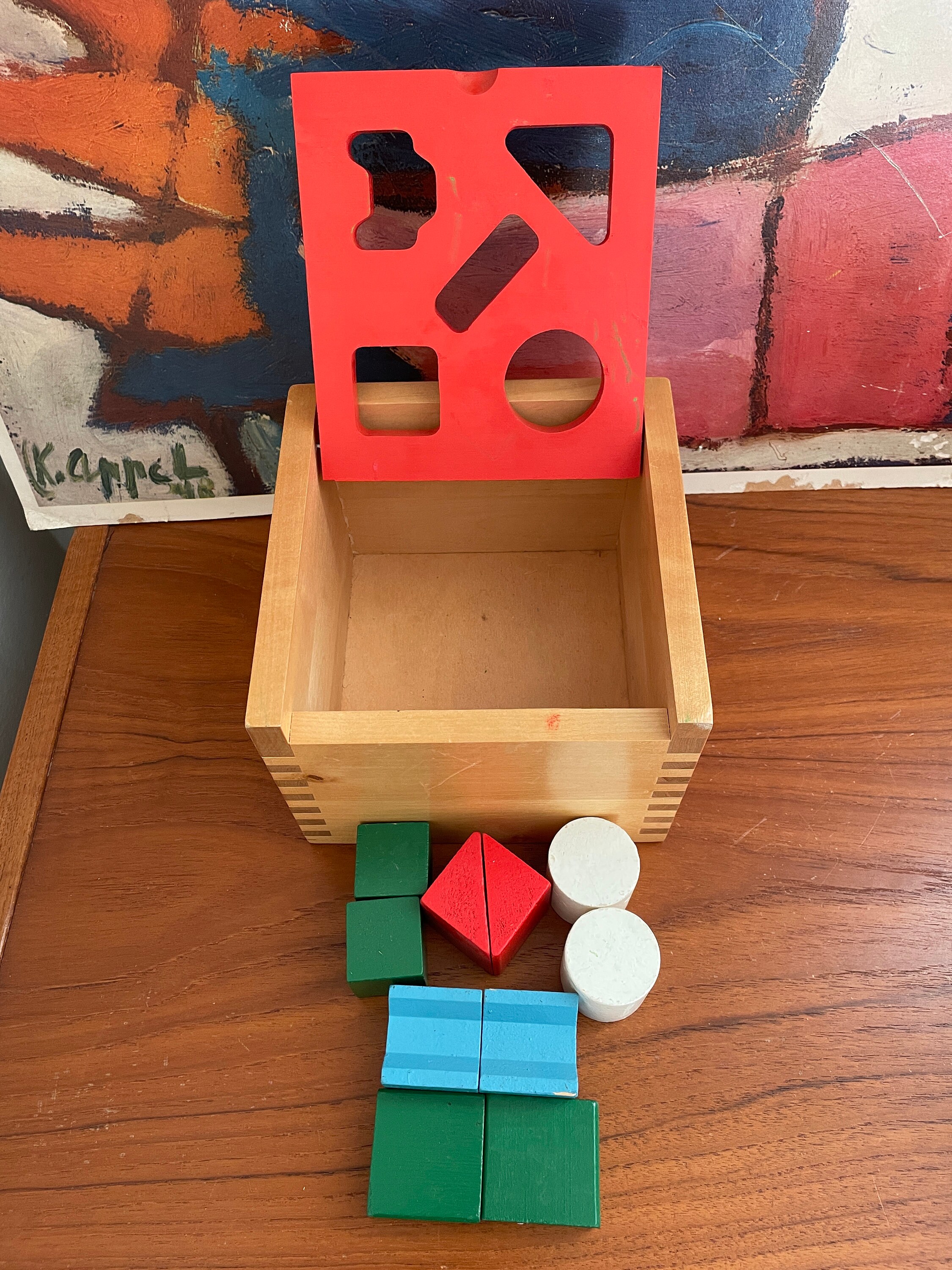 Vintage Tupperware Shape-o-toy/shape Sorter - Etsy