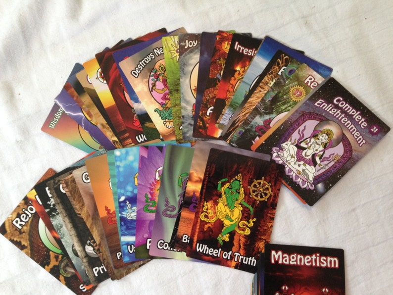 Tara Wisdom Cards - Unique Buddhist Tarot Deck - Etsy