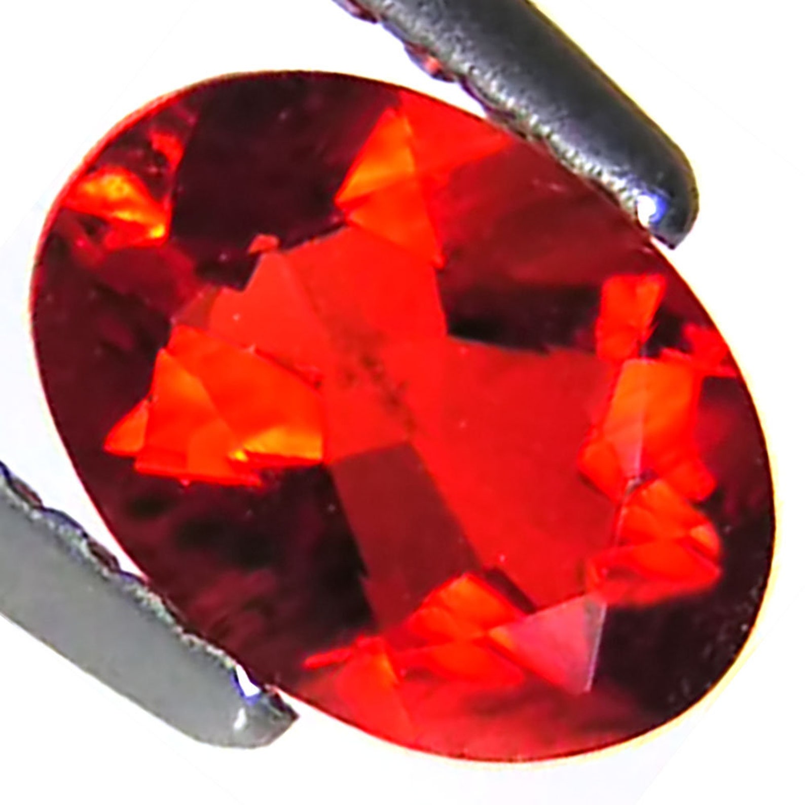 0.53 Ct Natural Red Andesine Gemstone Red Color Oval Cut - Etsy UK