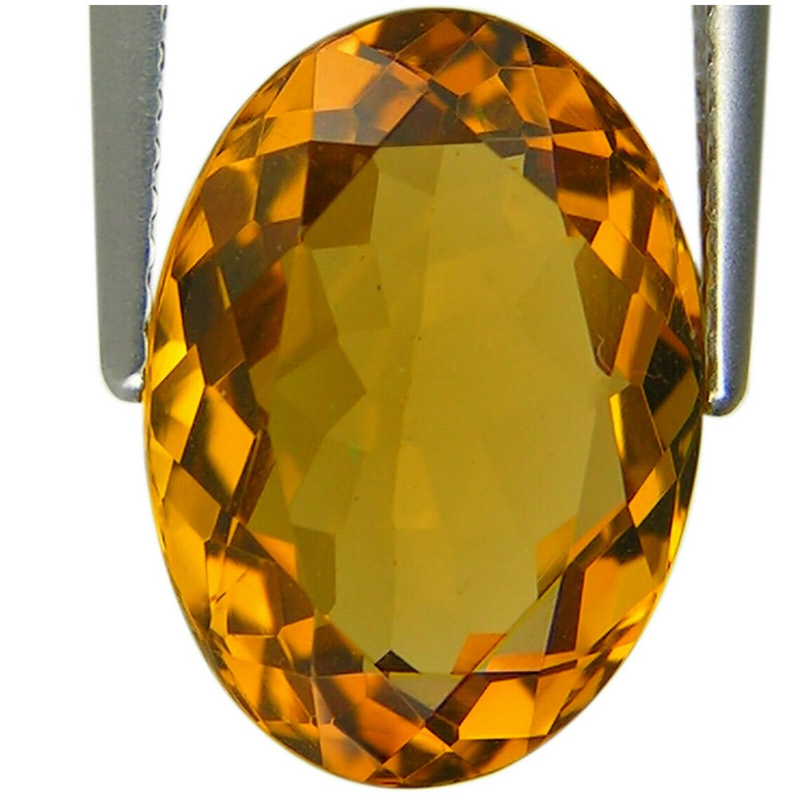 5.56 Ct Natural Honey Quartz Gemstone Honey Brown Color Oval | Etsy