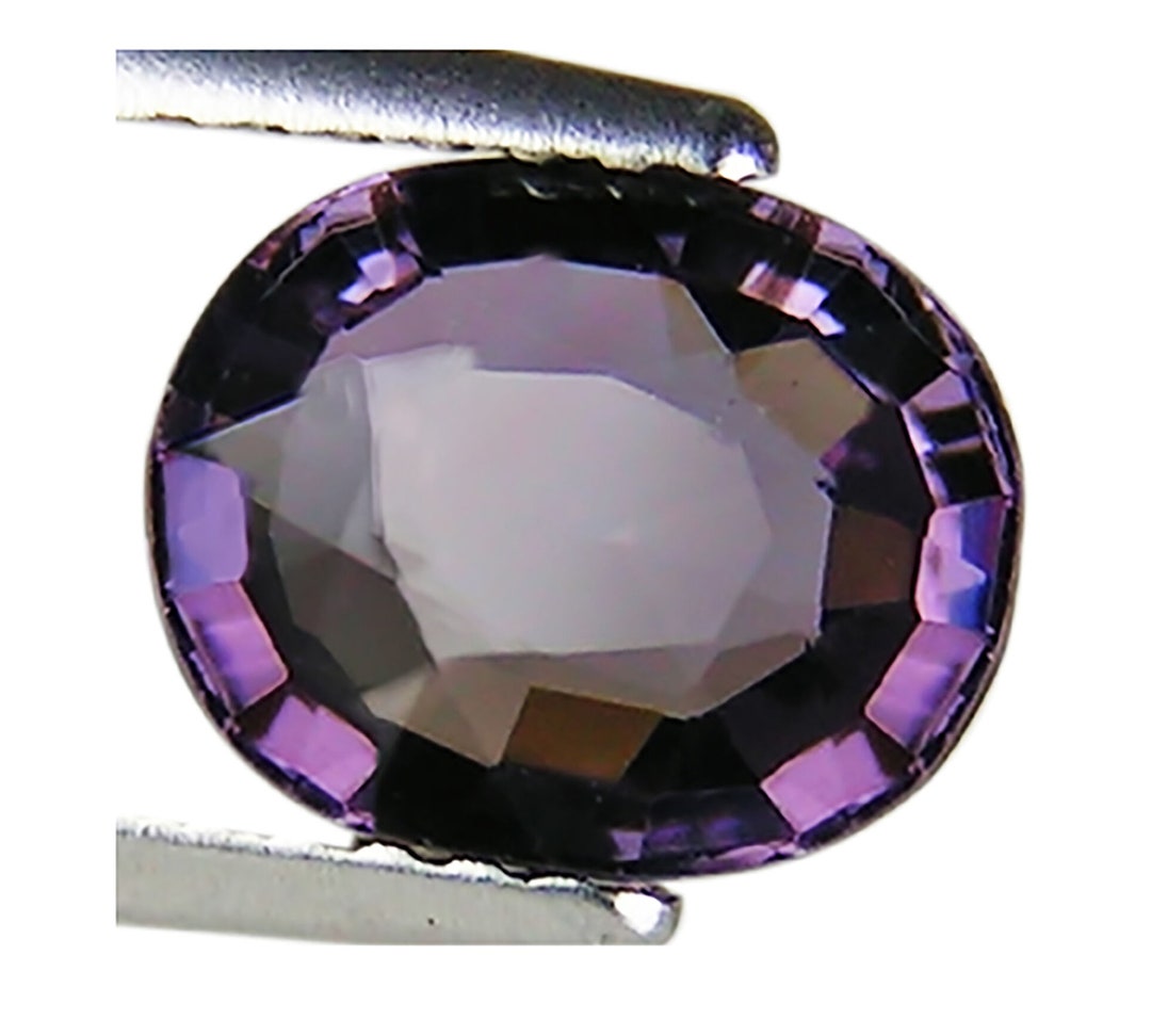 1.62 Ct Natural Purple Spinel Gemstone Purple Color Oval Cut - Etsy