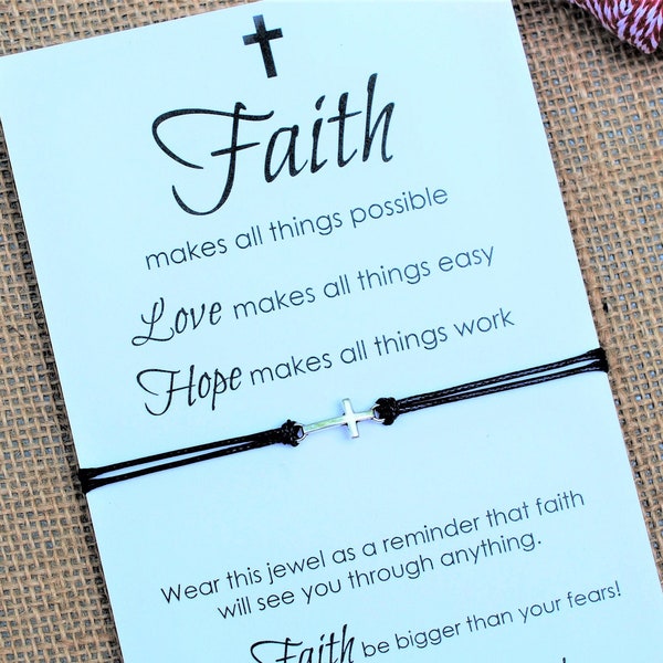 Faith Bracelet - Etsy