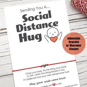 Social Distance Hug Bracelet, Best Friend Gifts, Christmas Gift ...