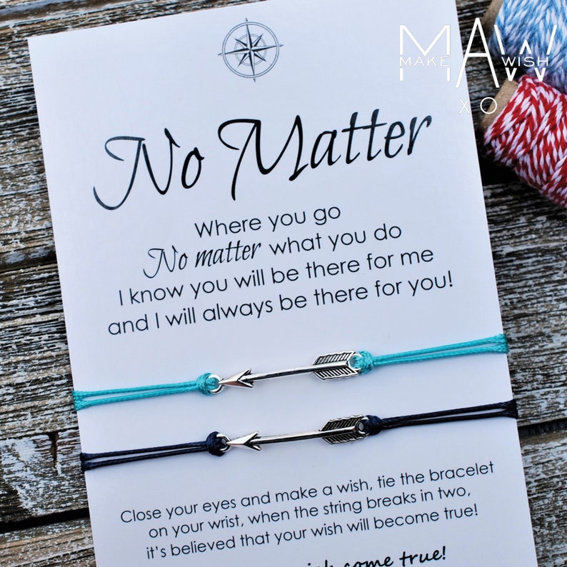 Friendship Bracelet Best Friend Gift for Couples Matching Bracelets ...