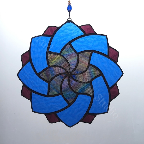 Stained Glass Pinwheels - Etsy