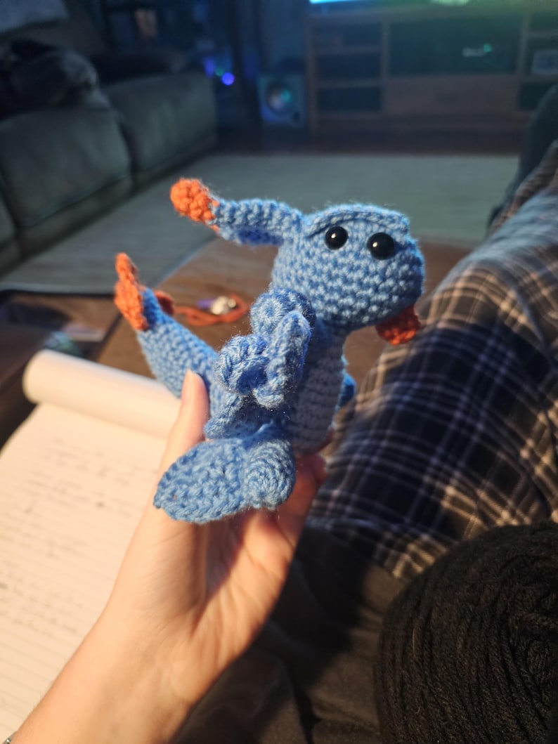 Chibi Style Banshee/ikran Avatar Pandora Inspired Crochet PATTERN - Etsy