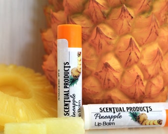 Hawaiian Beeswax Kukui Lip Balm All Natural Scented With Pure Edible ...