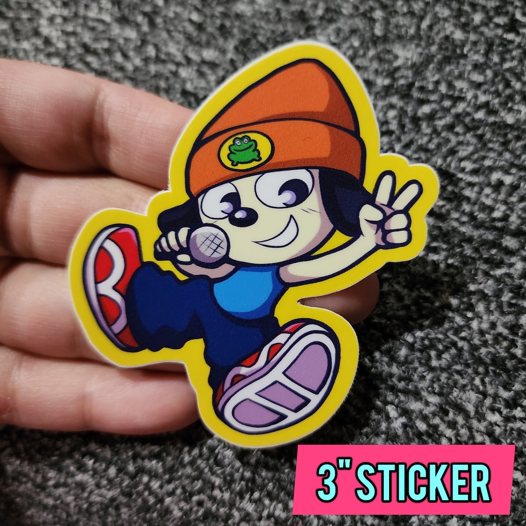 Parappa the Rapper 3" Waterproof Vinyl Sticker - Etsy