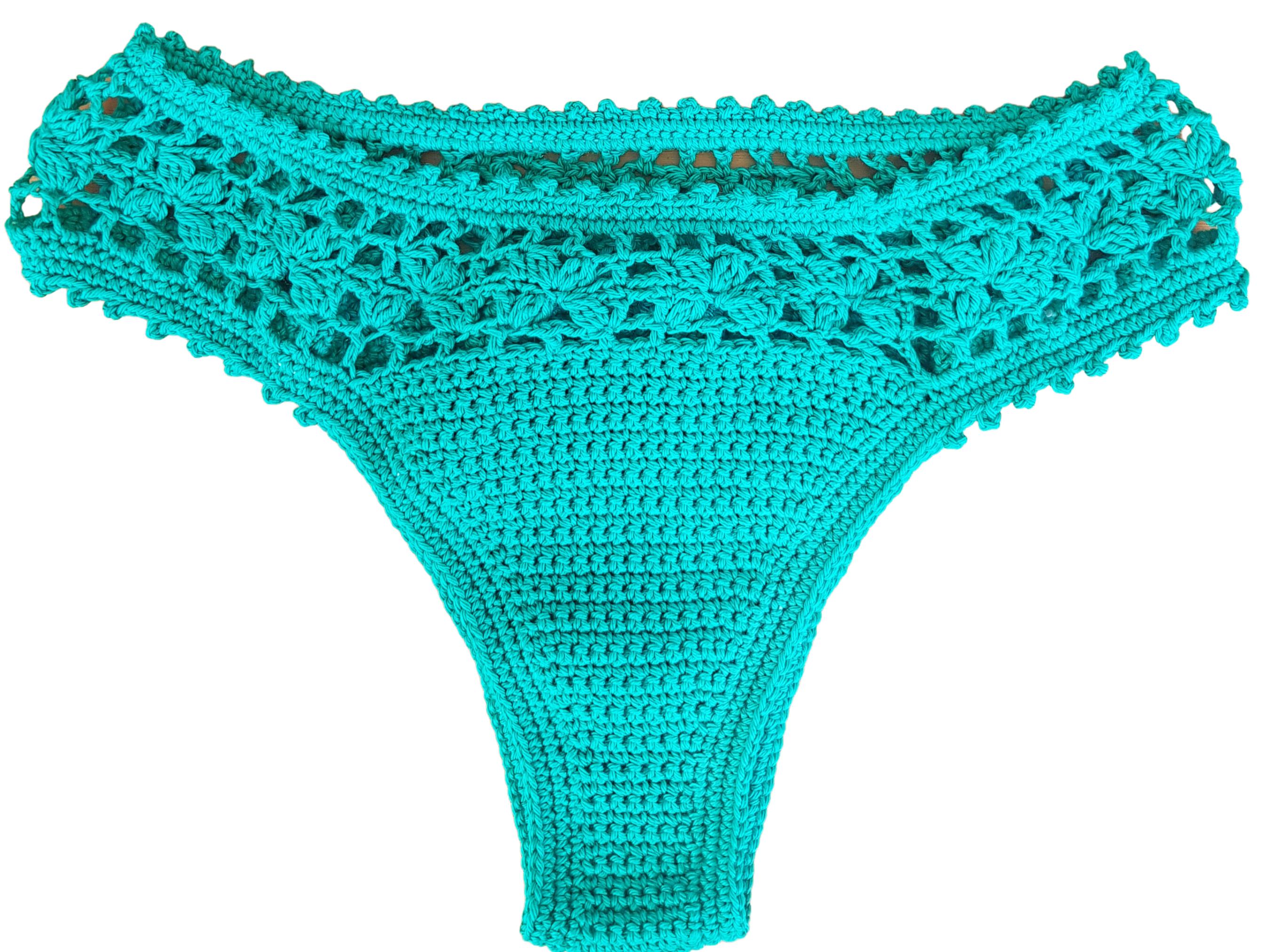 Crochet Bikini Pattern PDF, "tigerlily" Brazilian Style Bottom & Bra ...