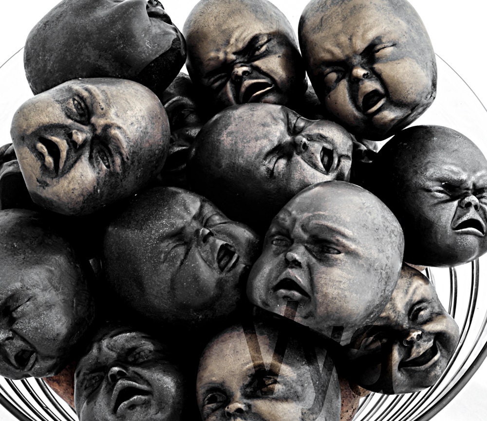 6 Adorable Funny Baby Sculpture Creepy Baby Face Sculpture Art - Etsy