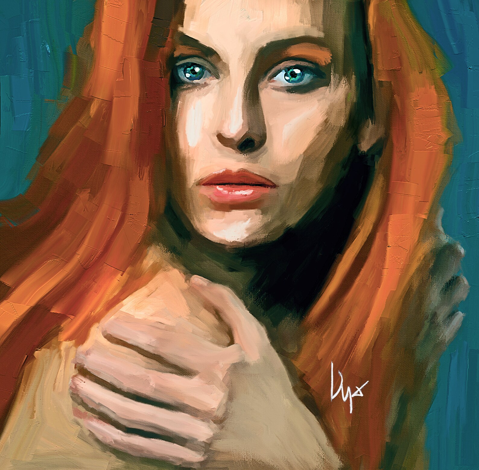 Personal Portrait Custom Portrait Painting From Photo Quality - Etsy