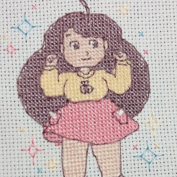 Bee and Cat Cross Stitch - Etsy