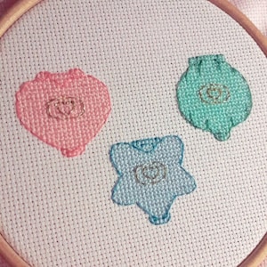 Pocket Lockets - Cross Stitch Pattern - Etsy
