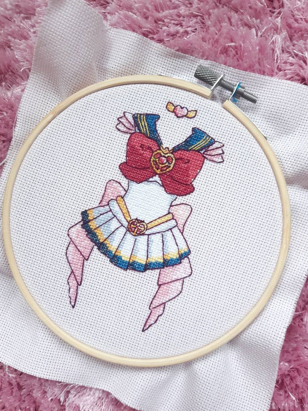 Deluxe Sailor Suit Super Sailor Moon cosmic Heart Ver. PDF Cross Stitch ...