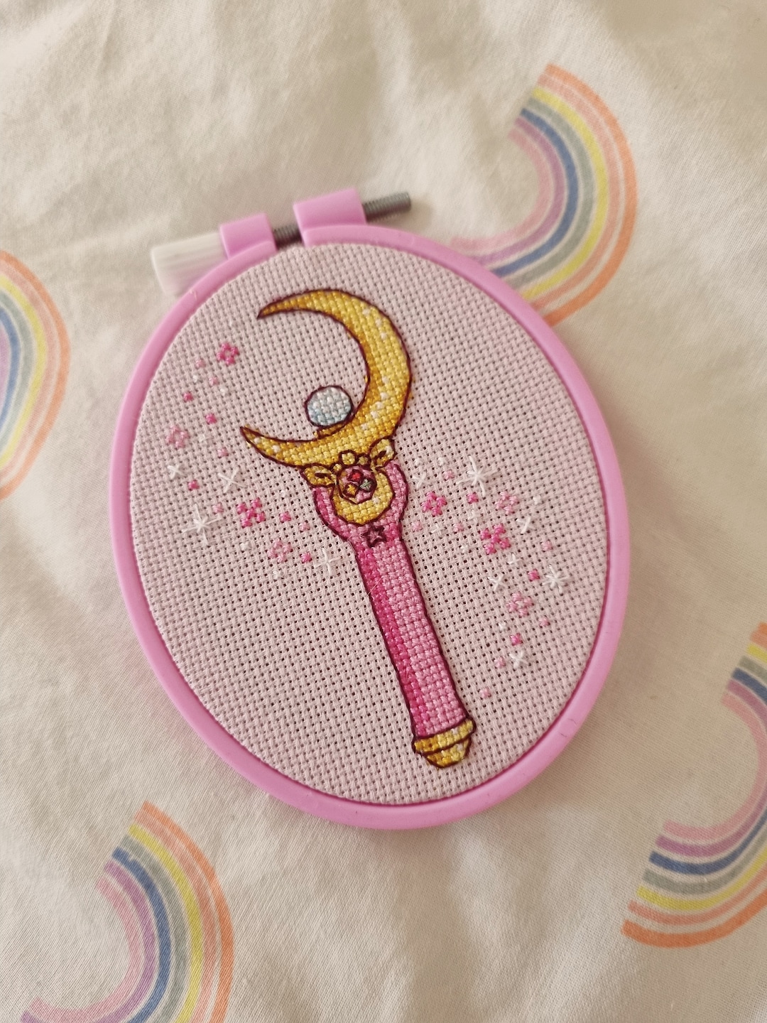 Magic Pink Wand - PDF Cross Stitch Pattern! - Etsy