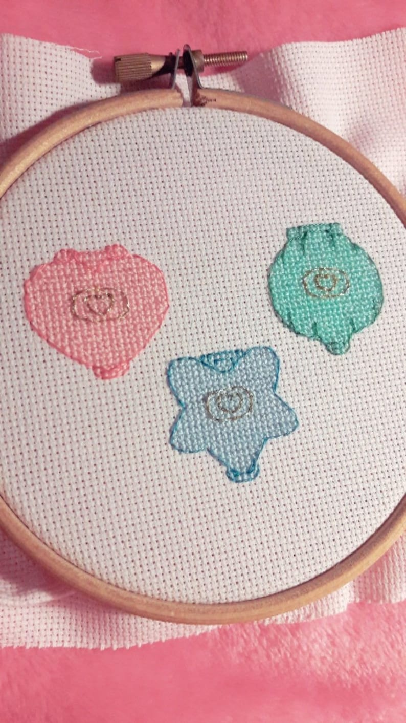 Pocket Lockets - Cross Stitch Pattern - Etsy