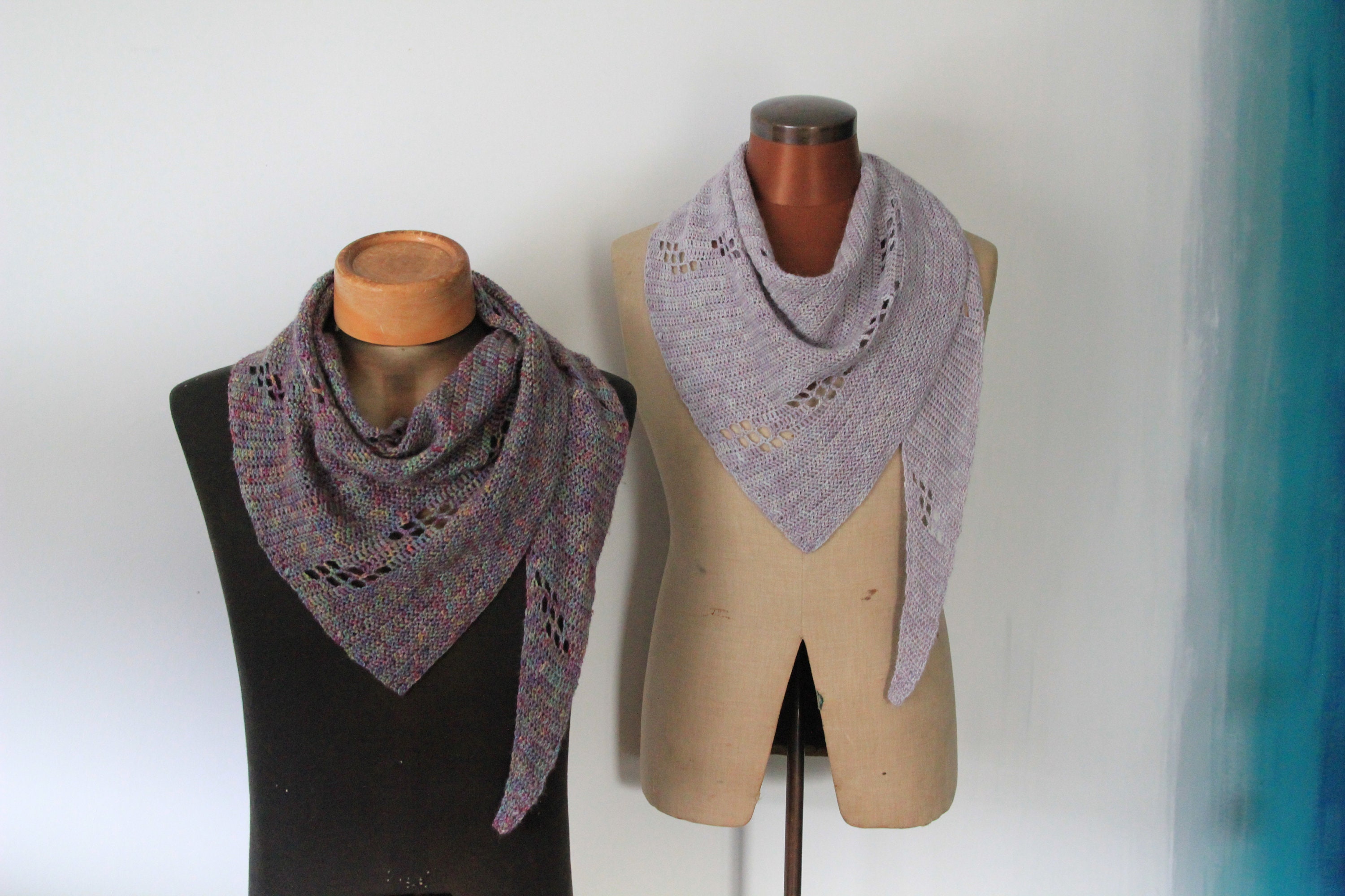 Crochet Pattern Shawl OMNI SHAWL One skein shawl UK Terminology easy ...