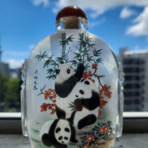Decorative Bottle Oriental Inner Painting Art - Etsy