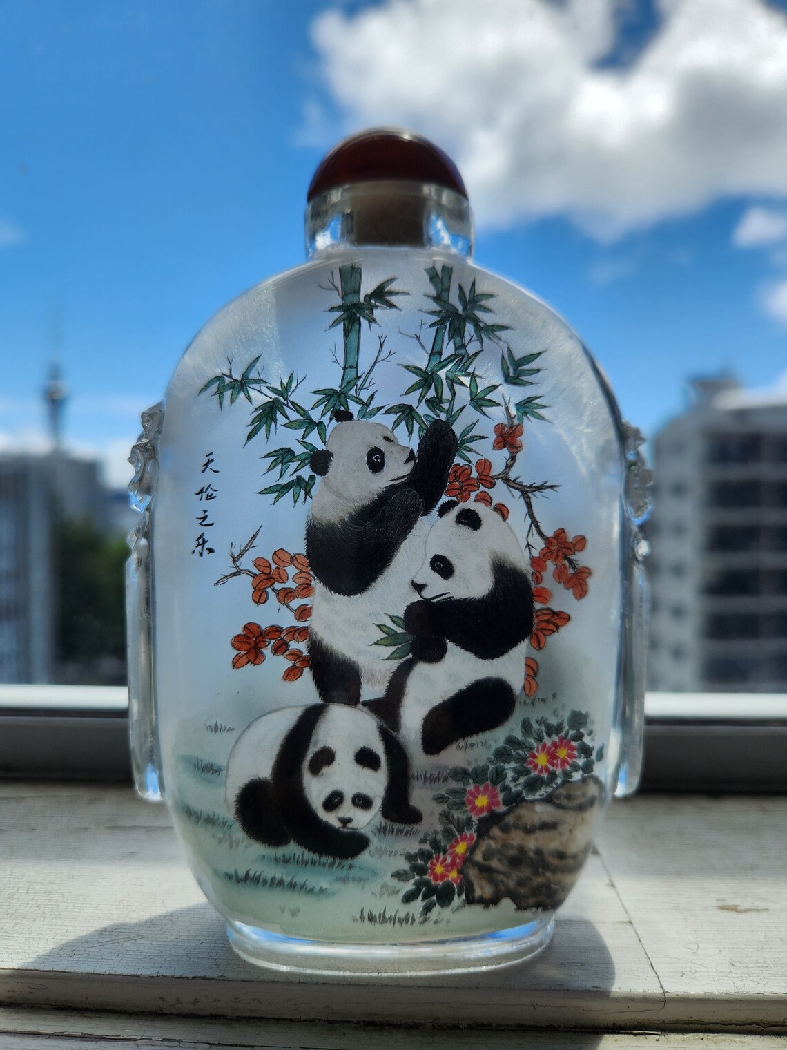 Decorative Bottle Oriental Inner Painting Art - Etsy