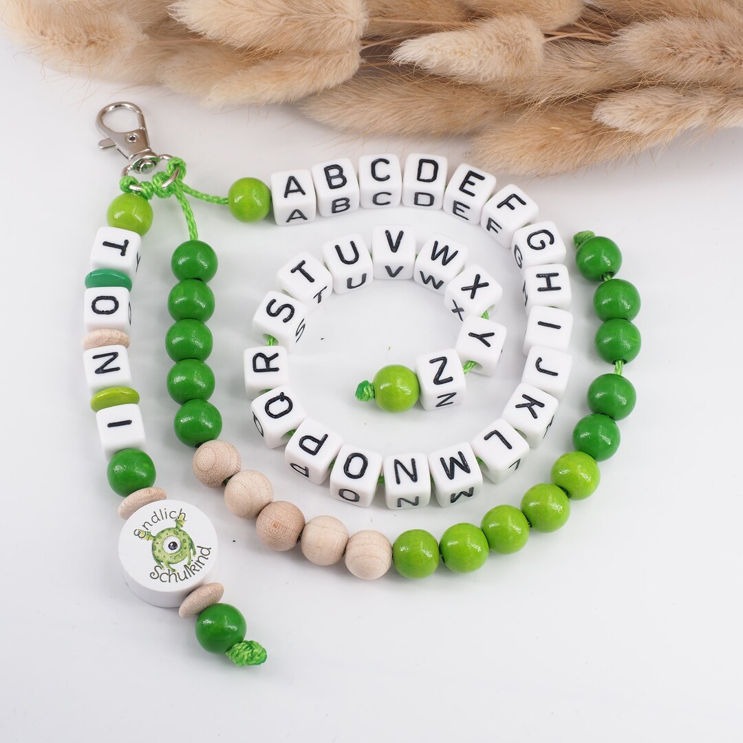 Calculation Chain ABC Chain With Name Monster School Child - Etsy