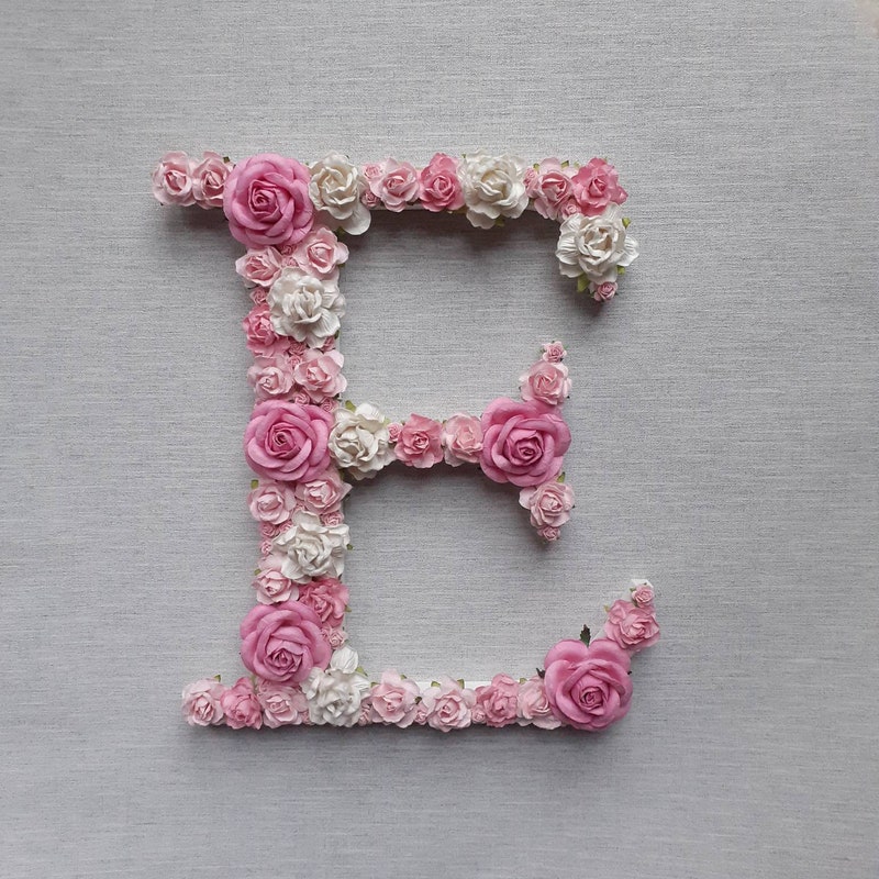Floral Letter - Etsy