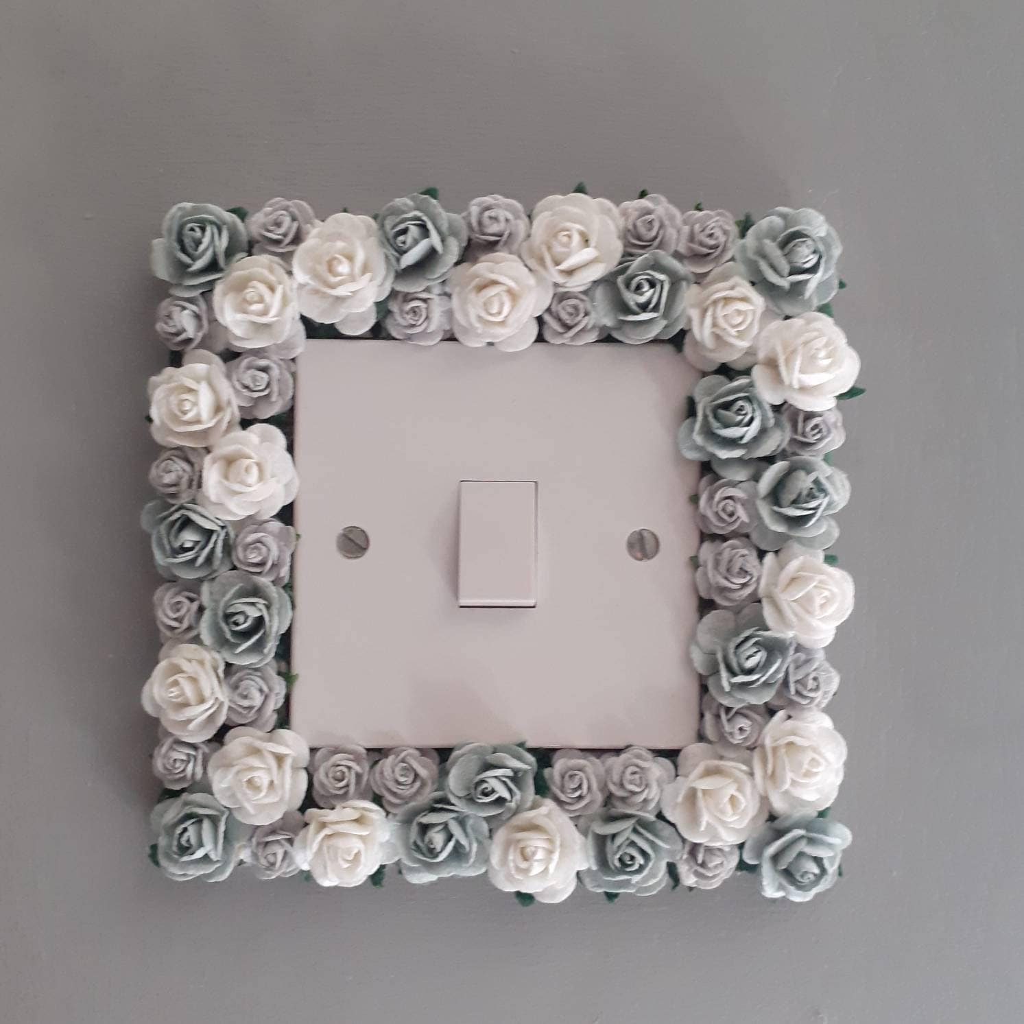 Floral light switch surround light switch cover home decor | Etsy
