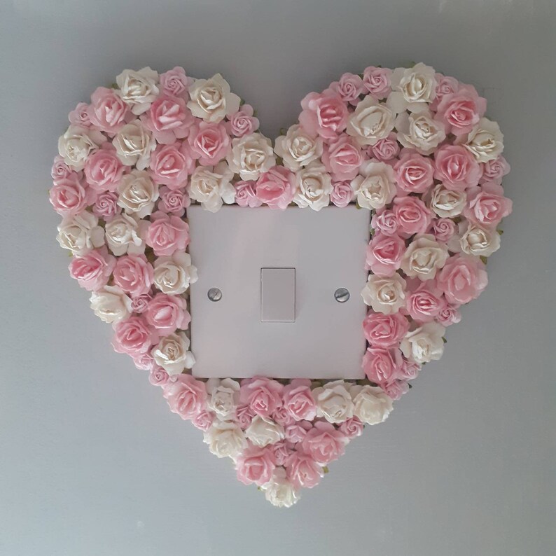 Heart Light Switch Surround Light Switch Border Home Decor - Etsy UK