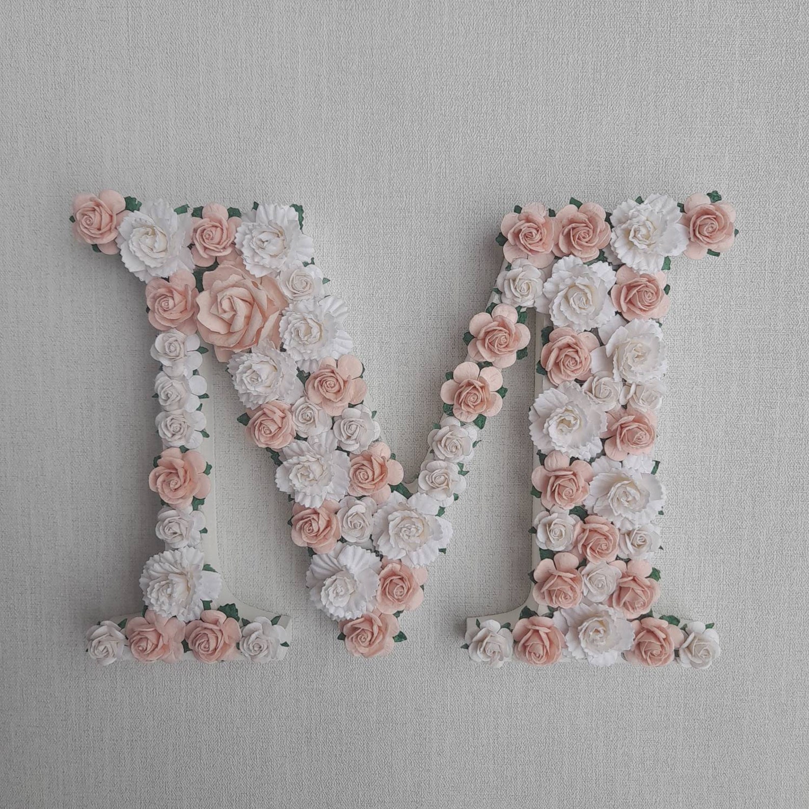 Floral Letter Free Standing Letter Gift for Her Bedroom - Etsy