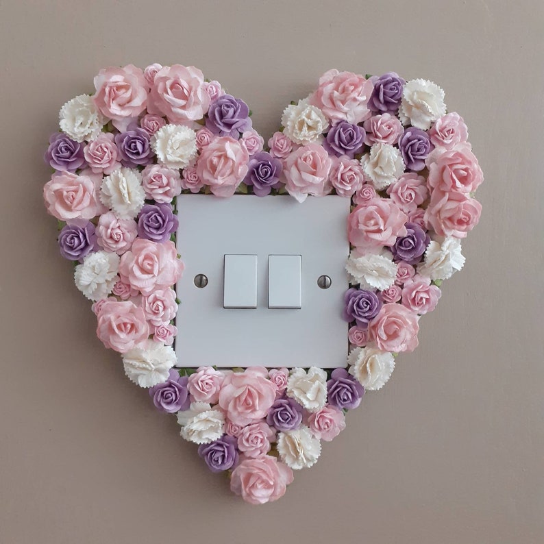 Heart Light Switch Surround Light Switch Border Home Decor | Etsy