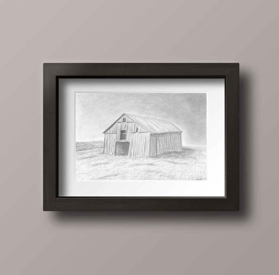 Old Barn Print - Barn Art - Old Barn - Barn Print - Barn Wall Decor ...
