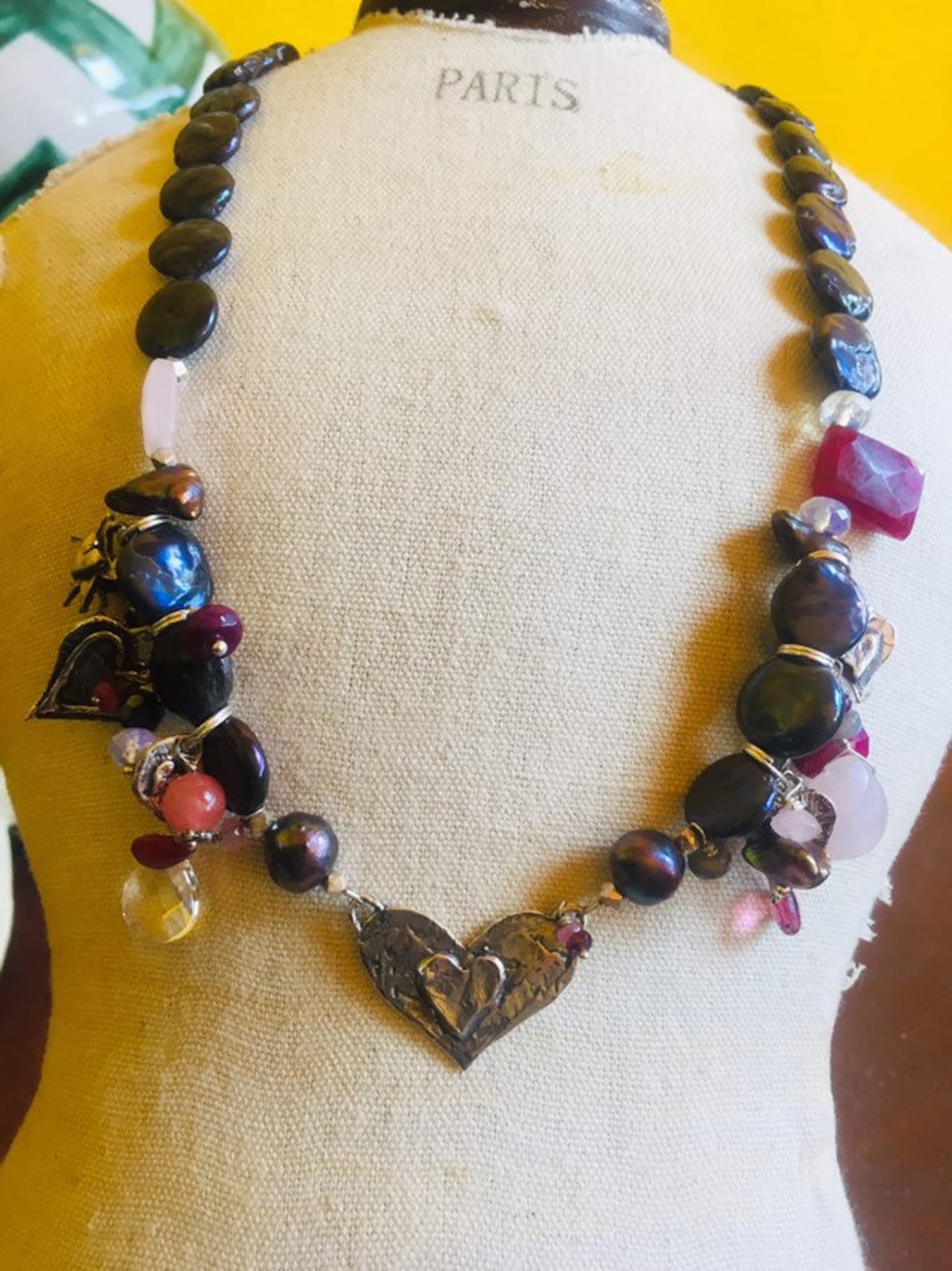 PRECIOUS PEARLS, Stones and Charms Amazing, One-of-a-Kind Statement ...