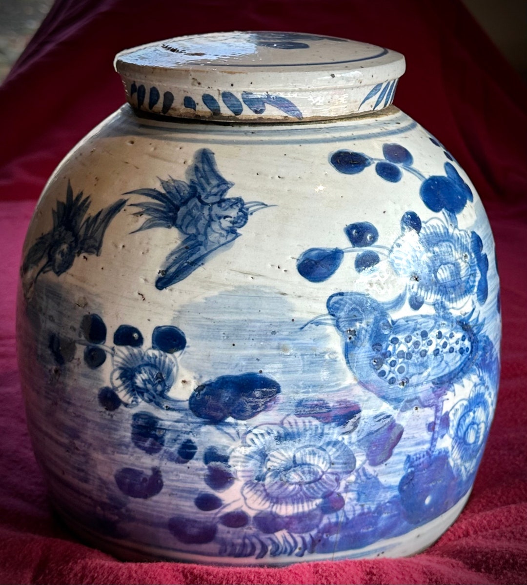 Antique Ming Pot - Etsy