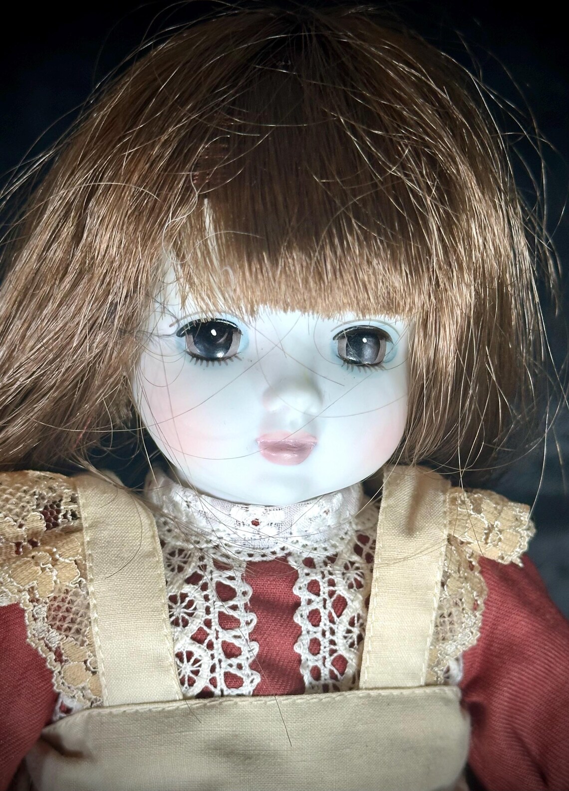 Vintage Sankyo Musical Porcelain Doll - Etsy