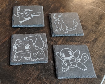 Pikachu Coaster - Etsy