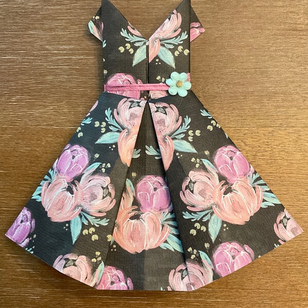Origami Dress - Etsy