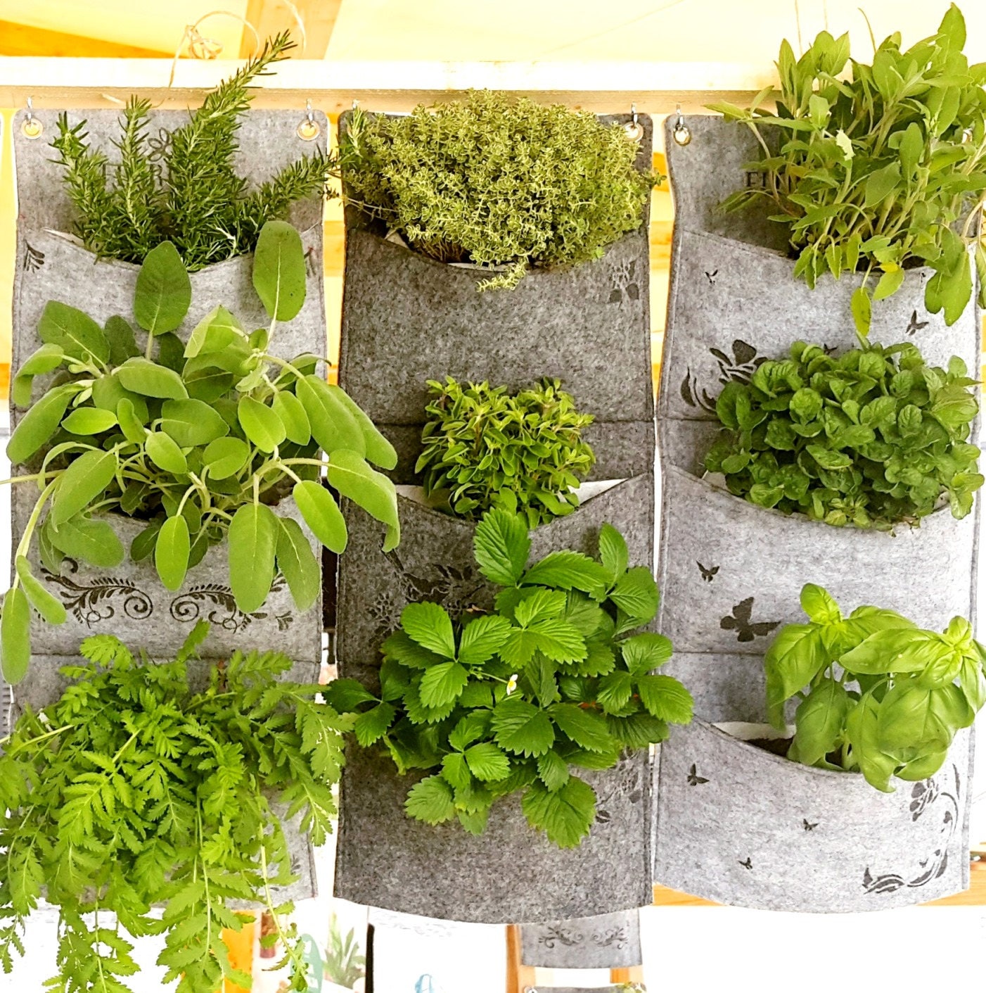 Hanging Garden, Vertical Planter, Wall Planter, Living Wall, Vertical ...
