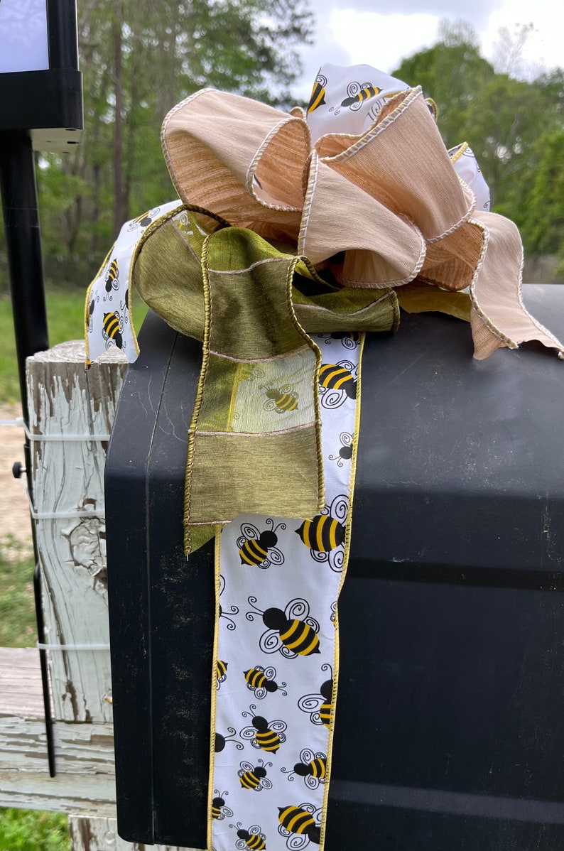 Mailbox Bows, Seasonal Mailbox Bows - Etsy