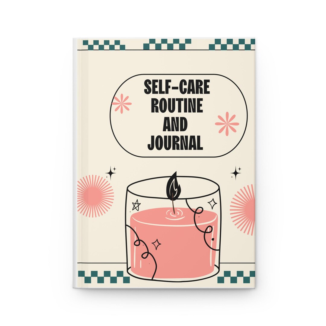 Hardcover Self Care Routine and Journal Matte - Etsy