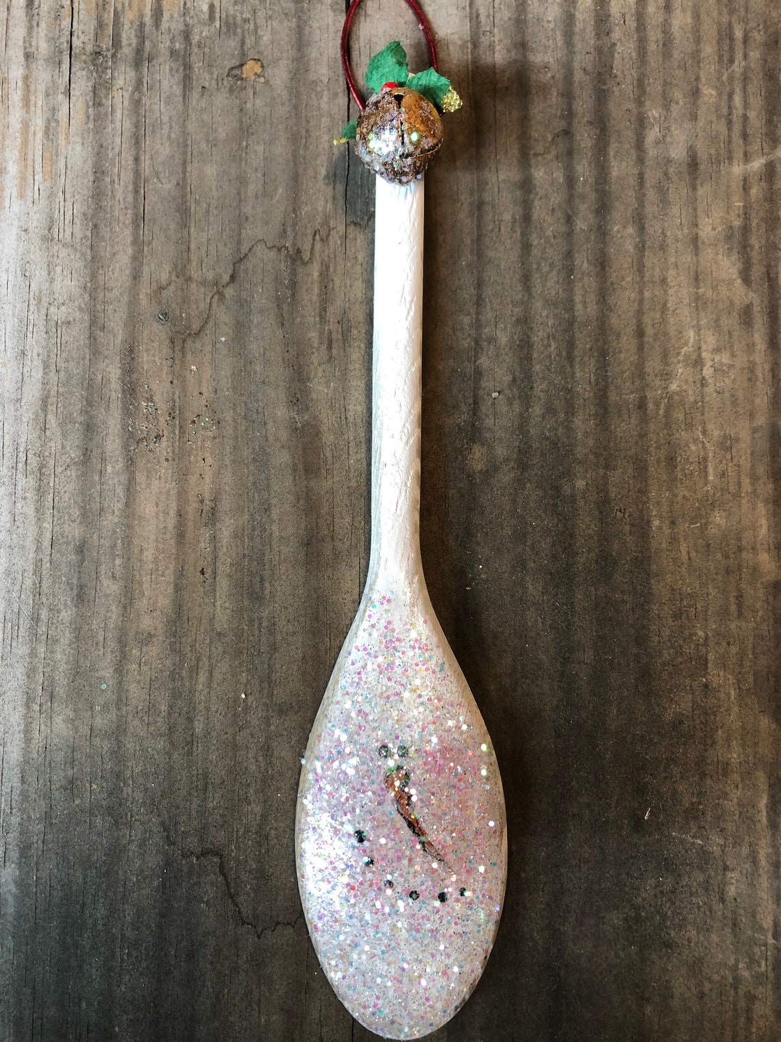 Snowman Spoon Ornament Christmas Spoon Ornament Winter - Etsy