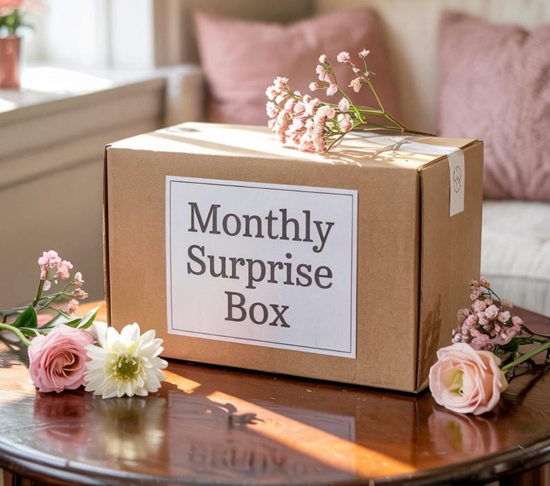 Craft Supply Box, Monthly Subscription Hobby Box, Free Shipping - Etsy